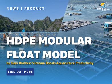 HDPE Modular Float Model by Siam Brothers Vietnam Boosts Aquaculture ...